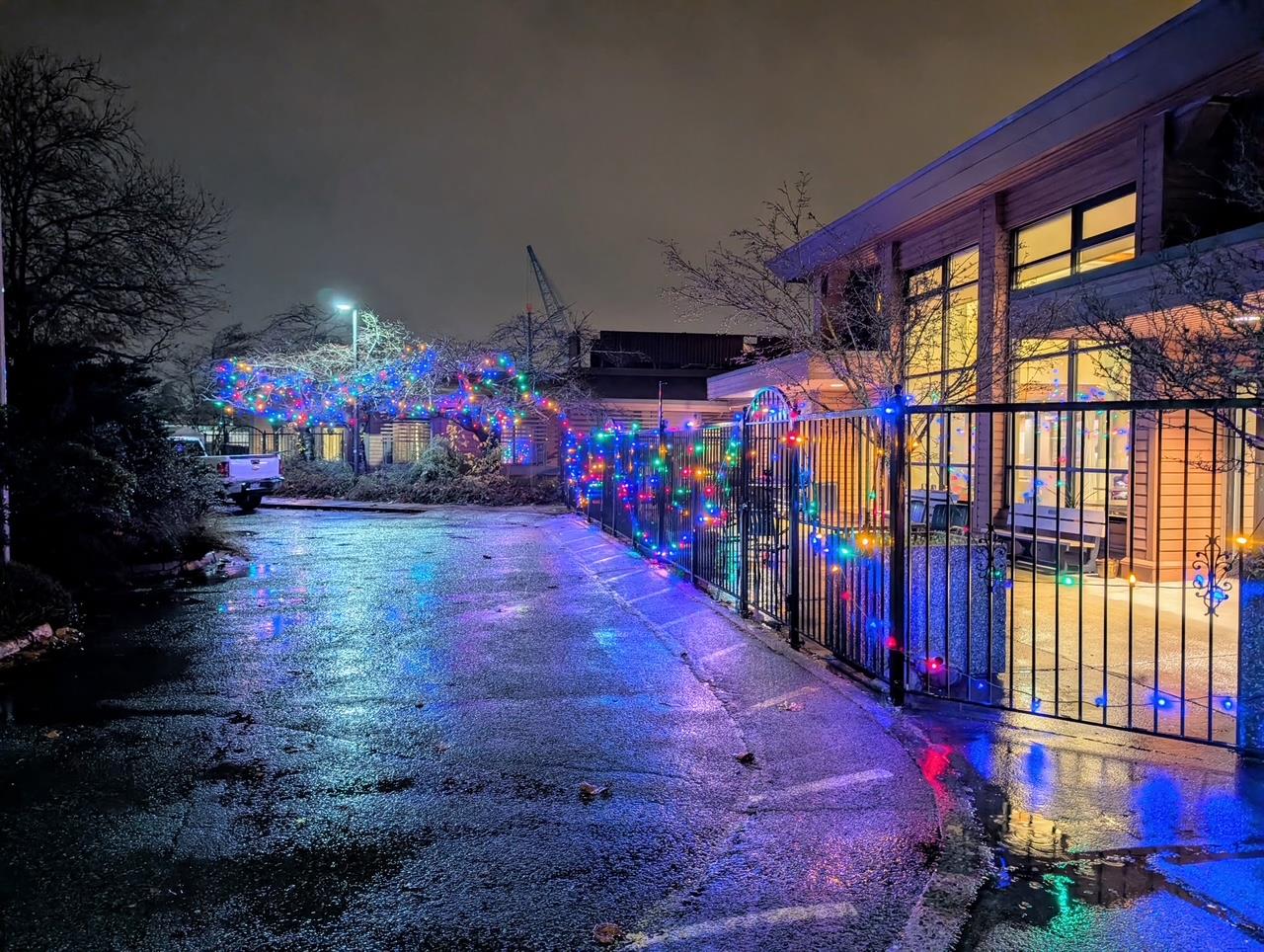 Hospital and Hospice brightened with festive season lights | Rotary ...