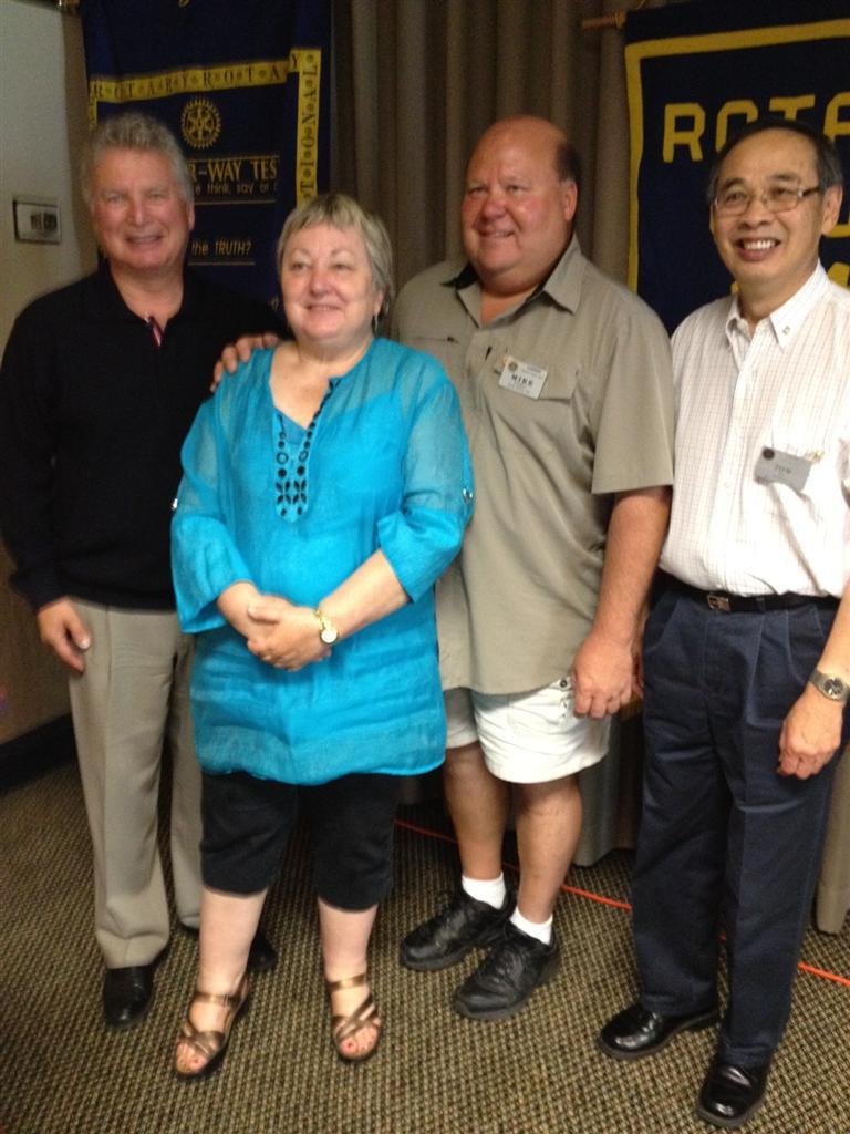 Paul Harris Fellow pins presented | Rotary Club of Ladner (Delta)