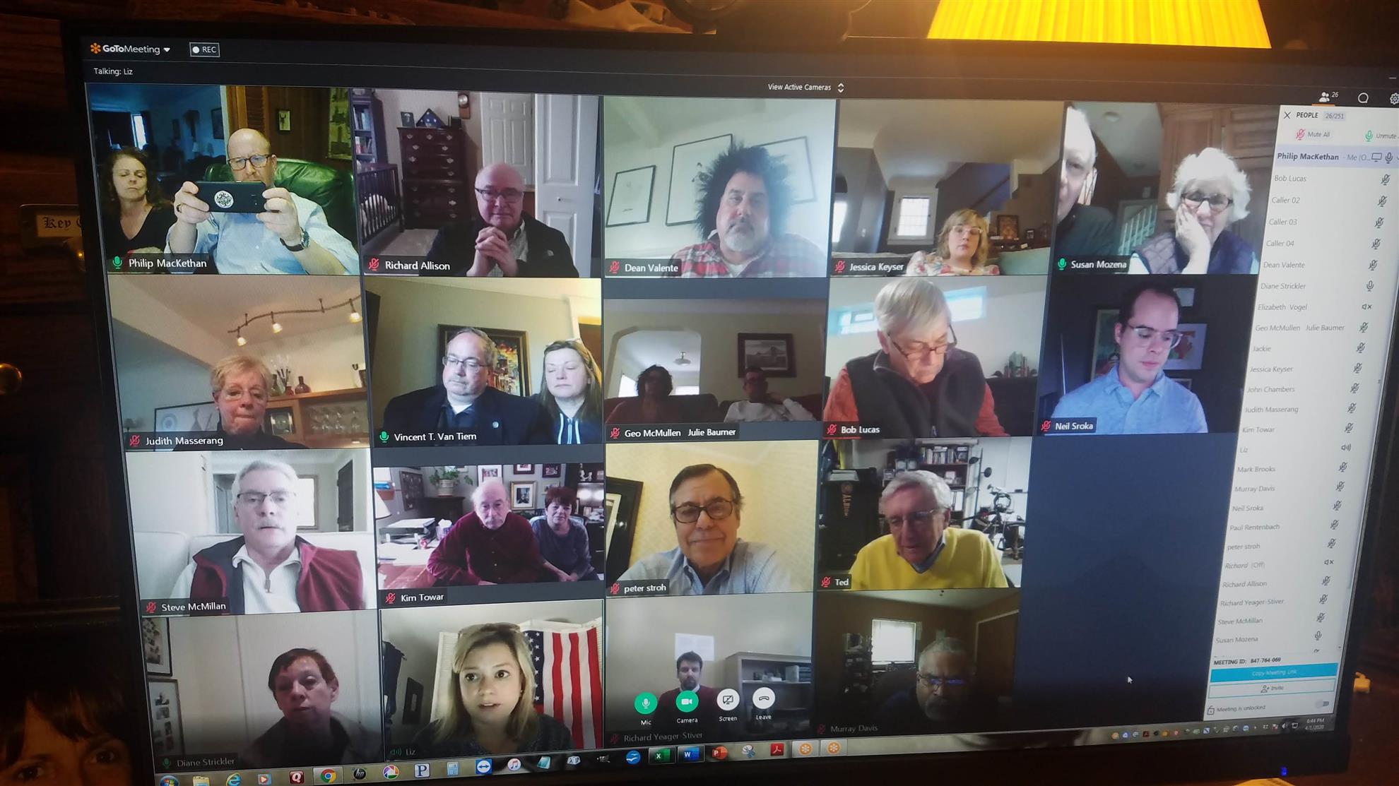 GP Rotary's first Virtual Meeting | Rotary Club of Grosse Pointe