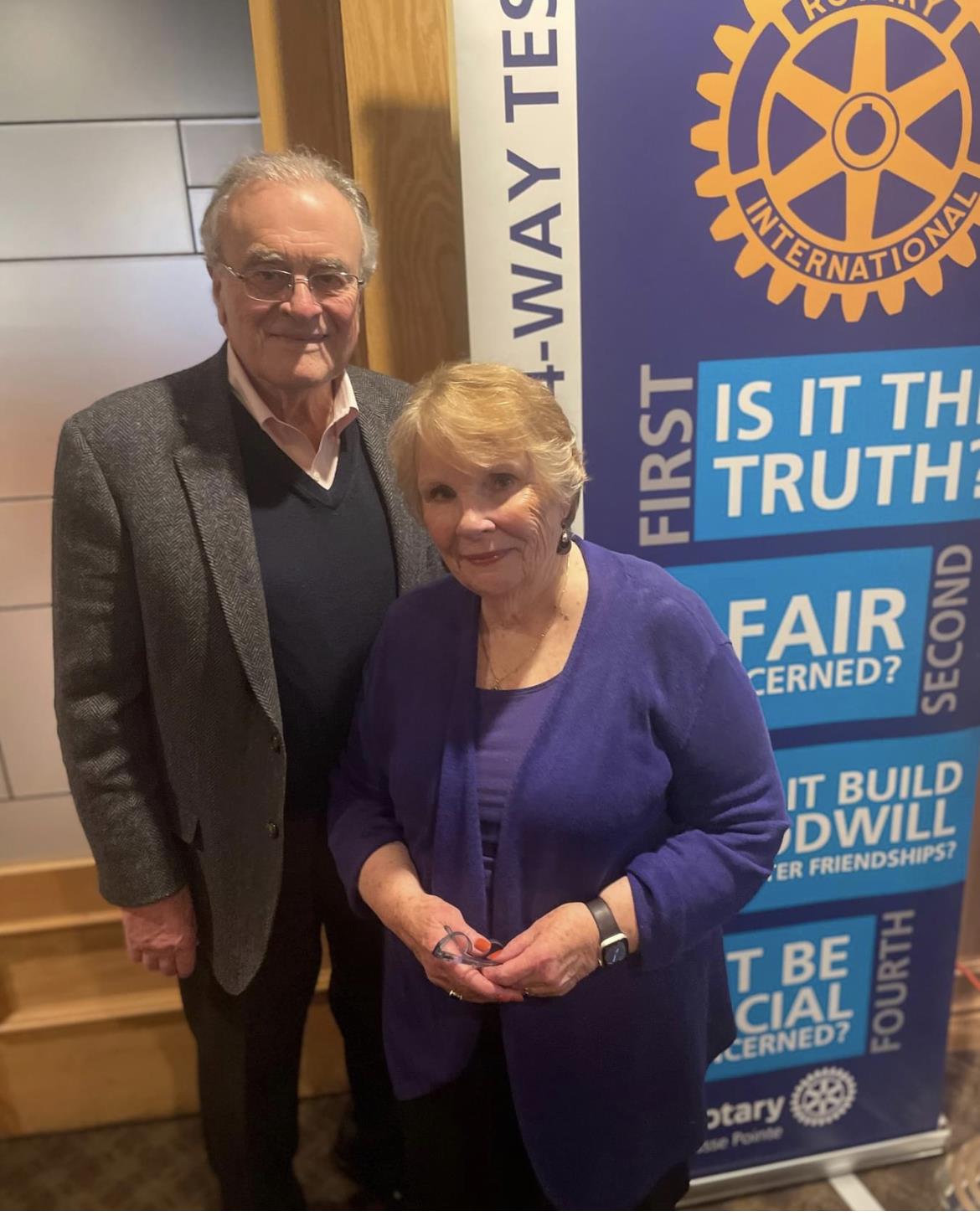 Presenters - Gail and John Urso | Rotary Club of Grosse Pointe