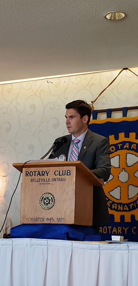 President Andrew's Farewell Address | Rotary Club of Belleville