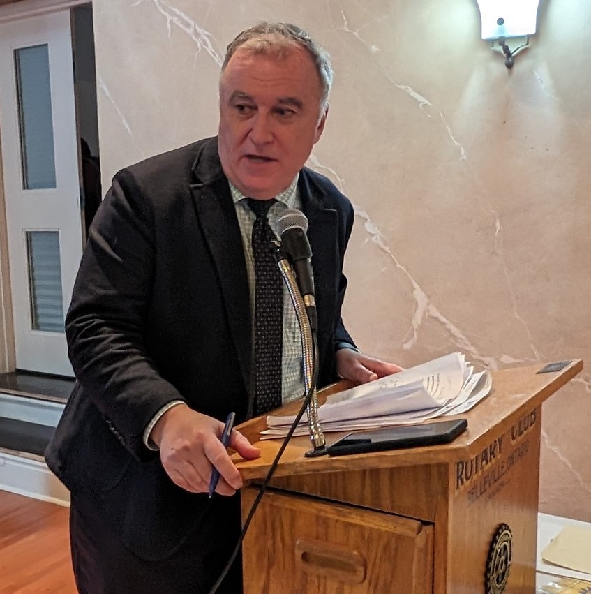 Mayor Neil Ellis | Rotary Club of Belleville