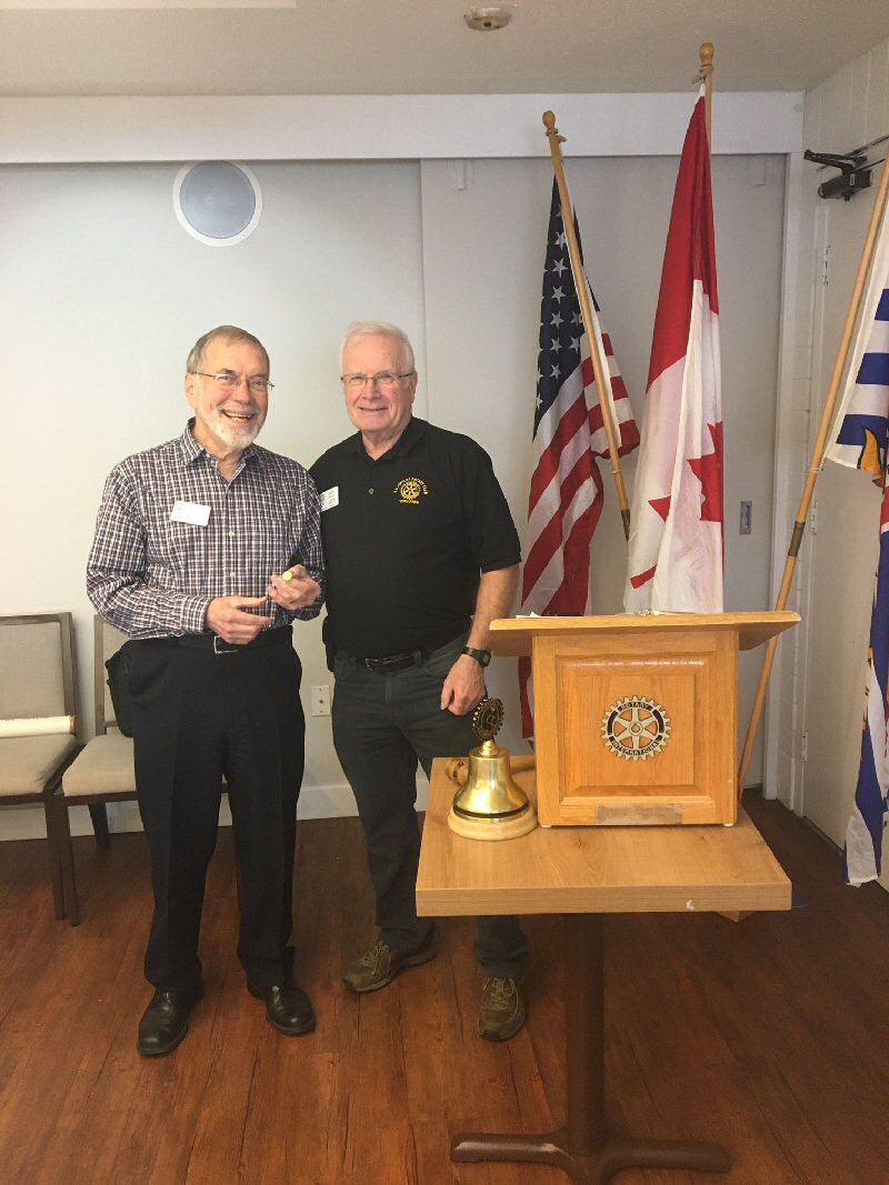 Terry Miller - Classification Talk + Paul Harris Pin | Rotary Club of ...