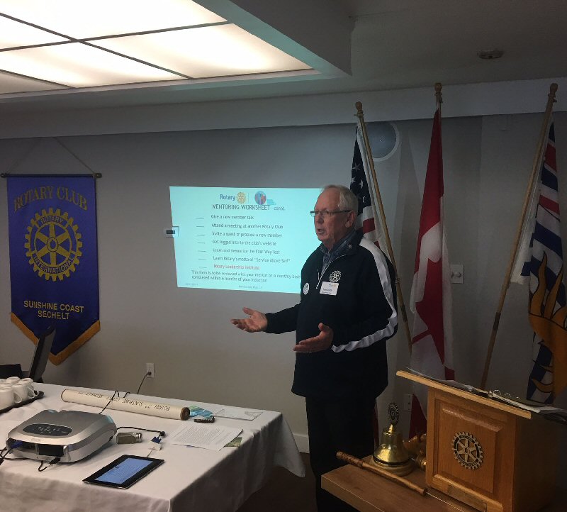 Tom Smith on Membership Matters 2.0 | Rotary Club of Sunshine Coast-Sechelt