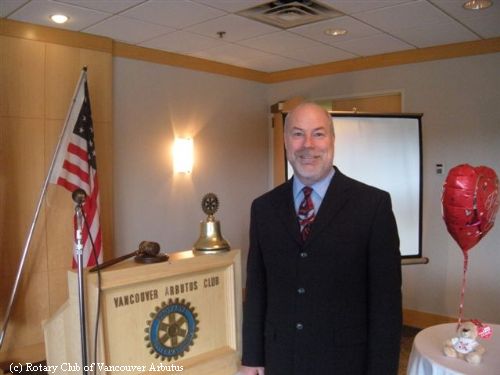 Bill Mollard President UGM | Rotary Club of Vancouver Arbutus