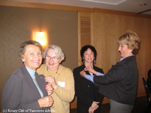 Welcome Two New Members! | Rotary Club of Vancouver Arbutus