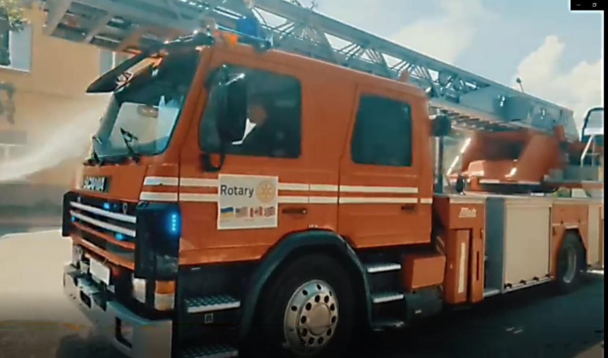 Rotary delivers a Fire Rescue Truck to Ukraine | Rotary Club of ...