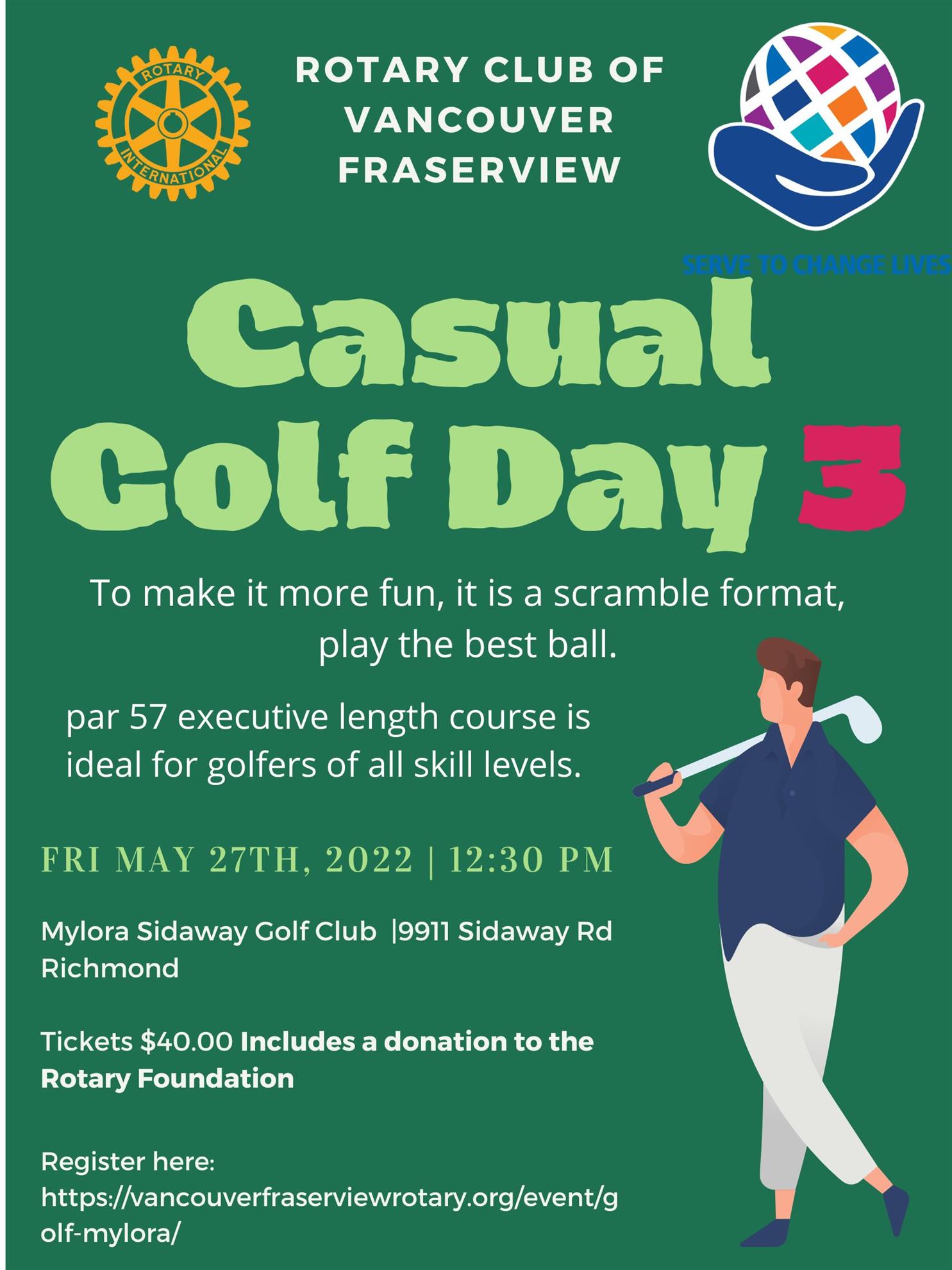 Golf Day | Rotary Club of Vancouver Fraserview