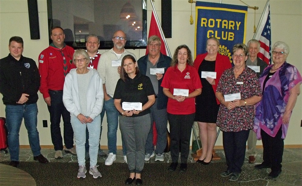 Duck Race Cheque Presentations - Sep 26, 2023 | Rotary Club of Meadow Ridge