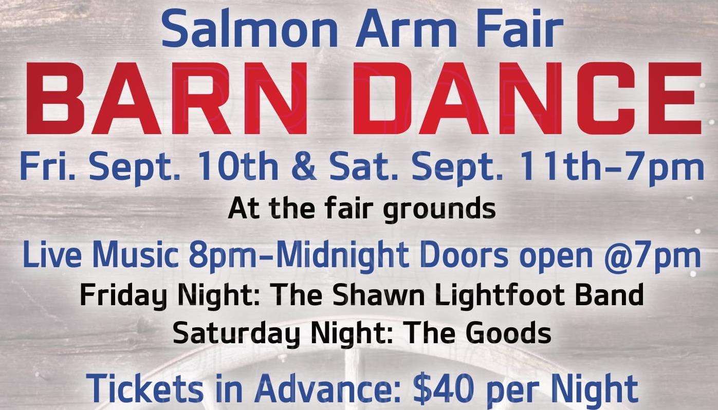 Barn Dance Coming! | ROTARY CLUB OF SALMON ARM