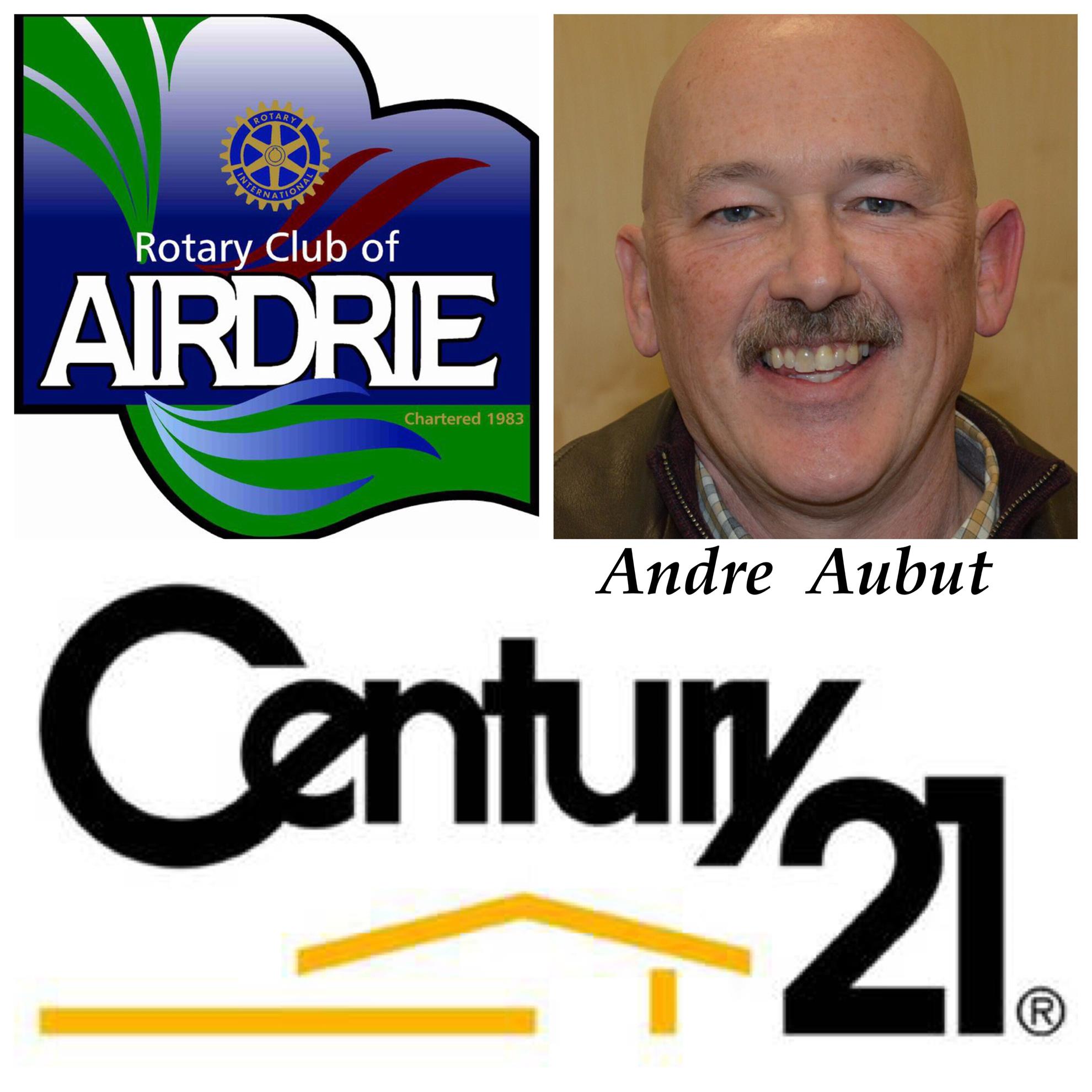 Longstanding Rotarian Andre Aubut Talks | Rotary Club of Airdrie