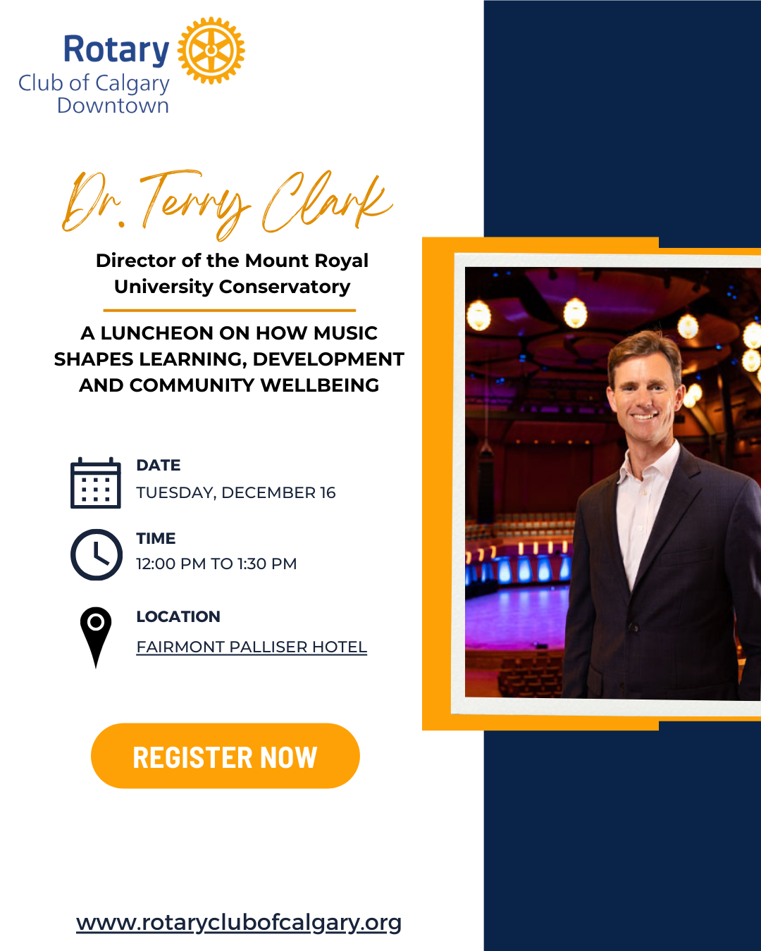 December 16 - Club Luncheon - Guest Speaker Dr. Terry Clark | The ...