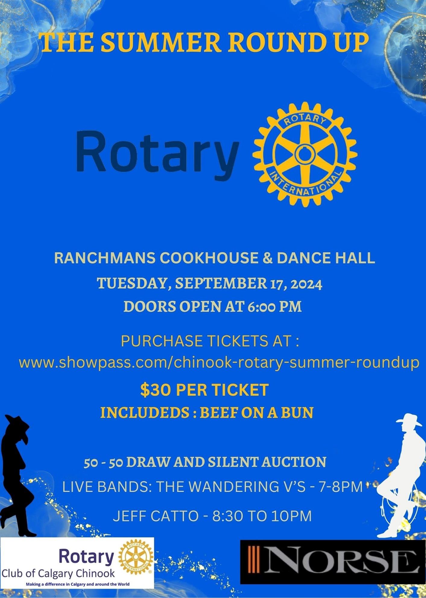 Join us for Summer Roundup at the Ranchman's | Rotary Club of Calgary ...