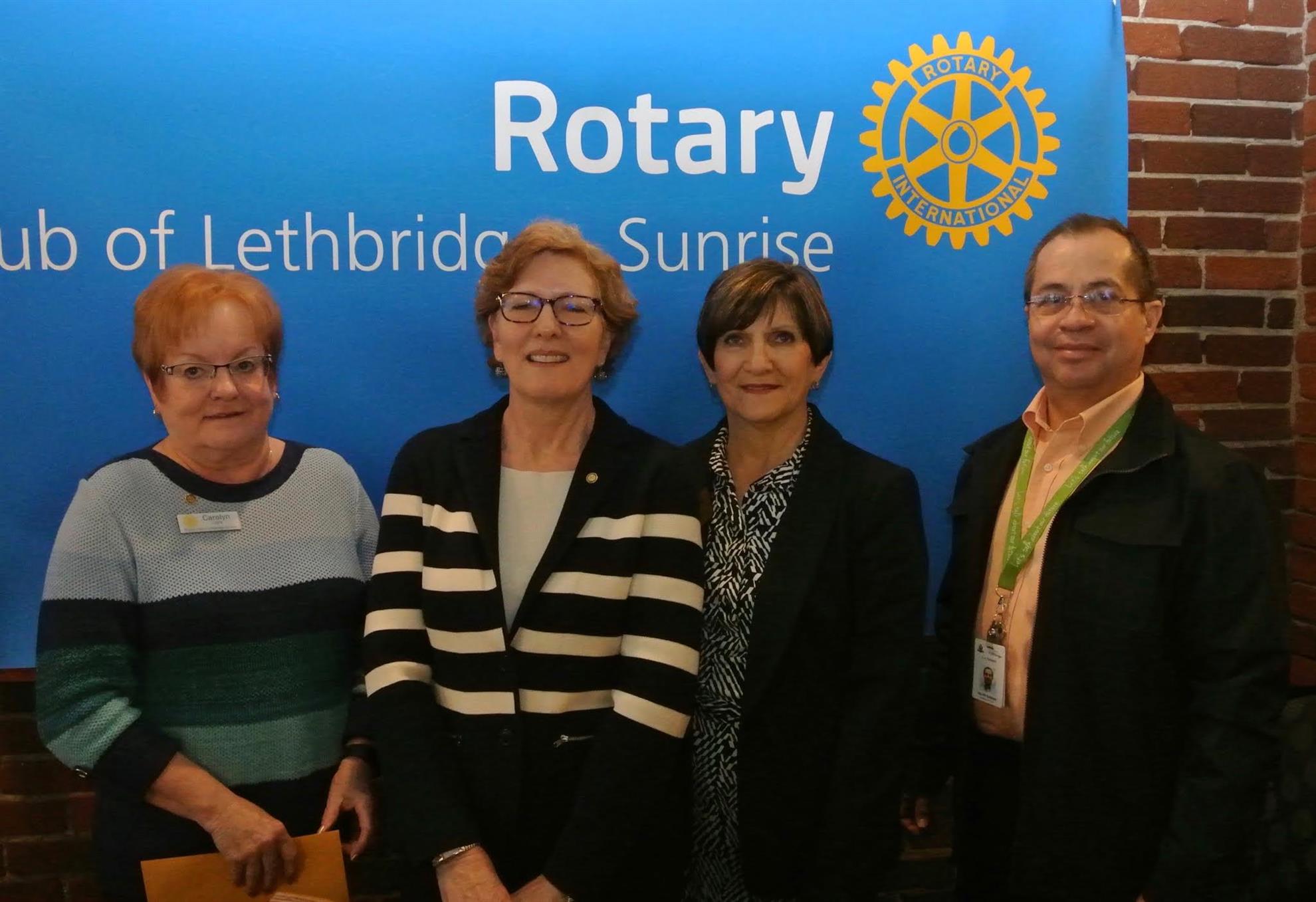 Welcome Back | Rotary Club of Lethbridge Sunrise