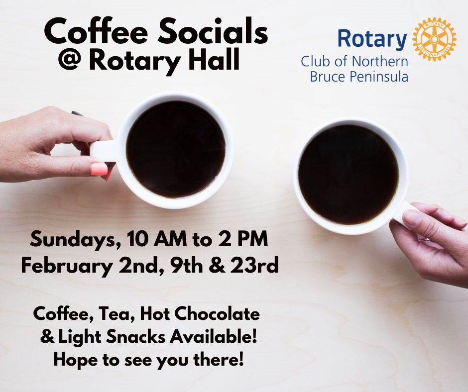 Sunday Coffee Socials at Rotary Hall in February! | Rotary Club of ...
