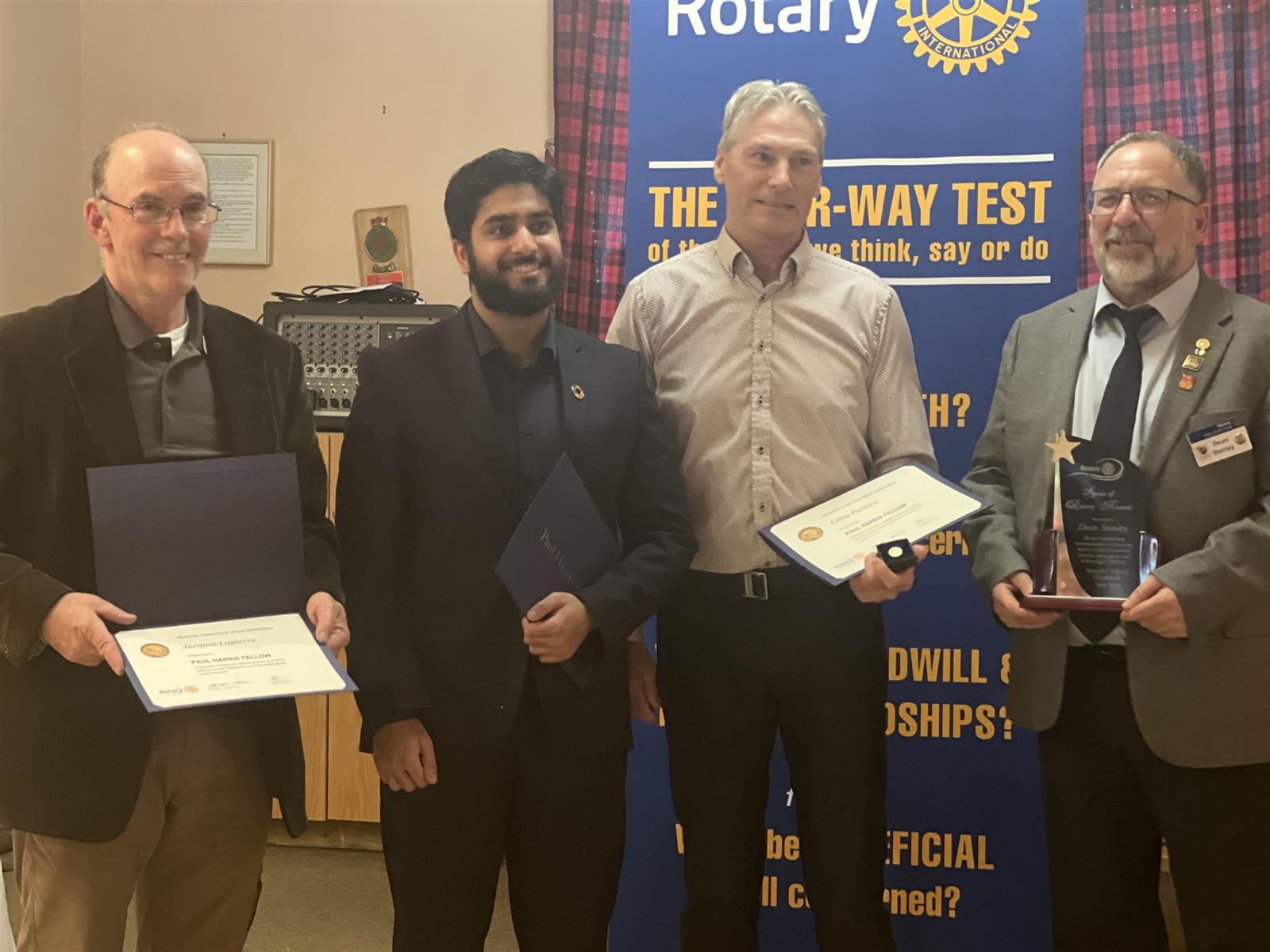 Paul Harris Fellow Recognition | Rotary Club of Cornwall