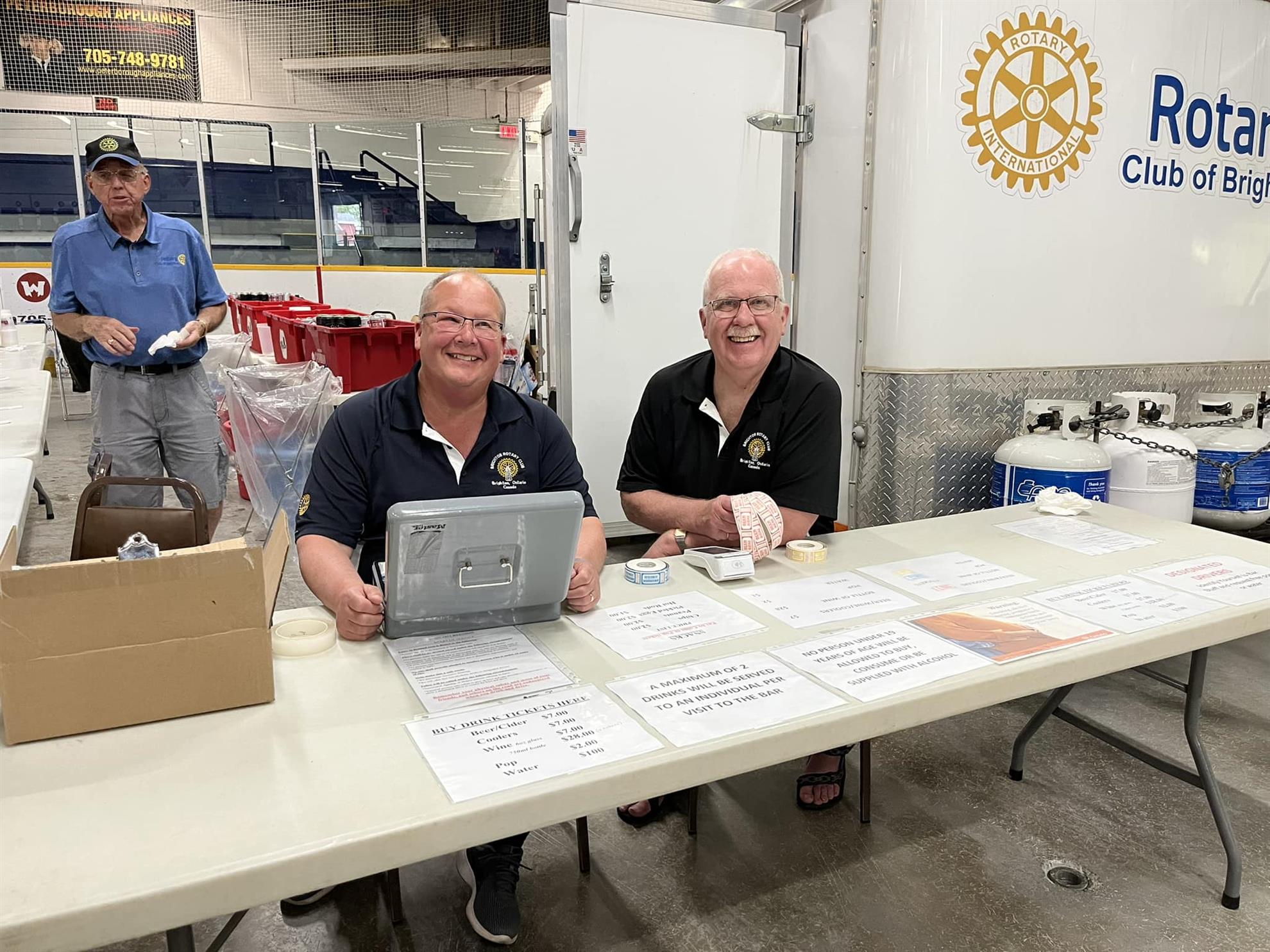 Serving at CDHS 100th Reunion | Rotary Club of Brighton