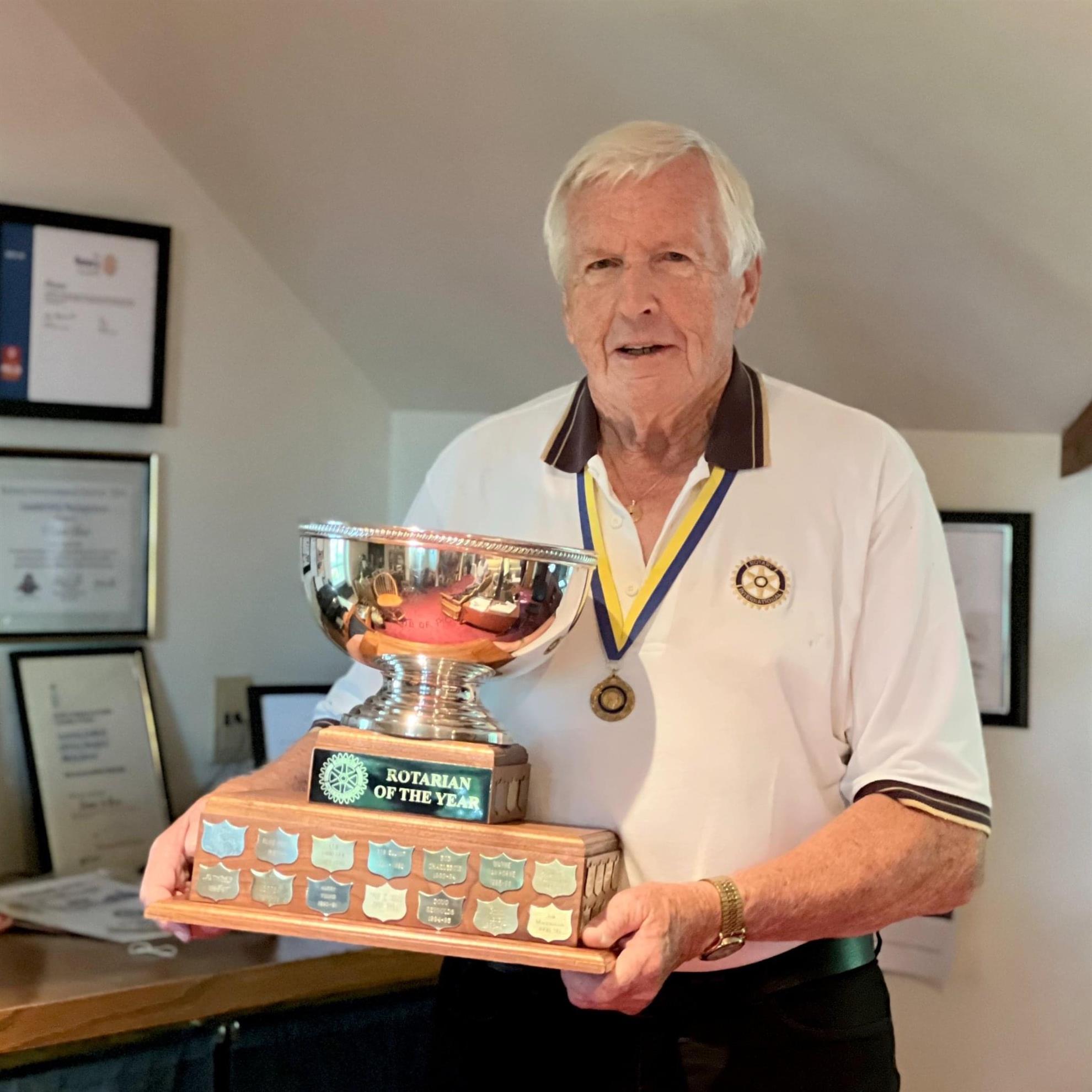 Bob Bird Awarded Rotarian of the Year | Rotary Club of Picton