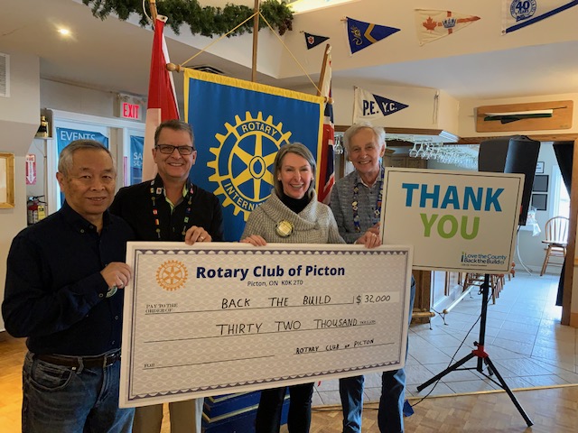 Rotary Demonstrates its Support for Back The Build | Rotary Club of Picton