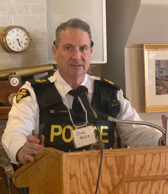 Staff Sergeant John Hatch OPP, Peta Hall Atorkor, President Nancy ...