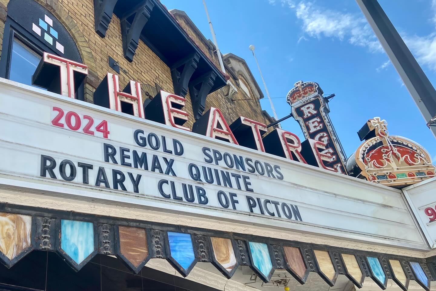 Picton Rotary Takes Center Stage as New Gold Sponsor of Regent Theatre ...