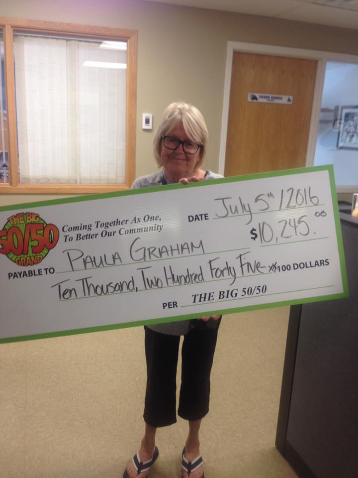 Big 50/50 Winner | Rotary Club of Saint John
