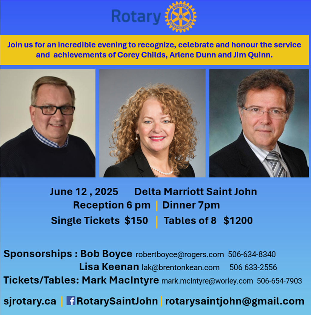 Annual PHF Gala | Rotary Club of Saint John