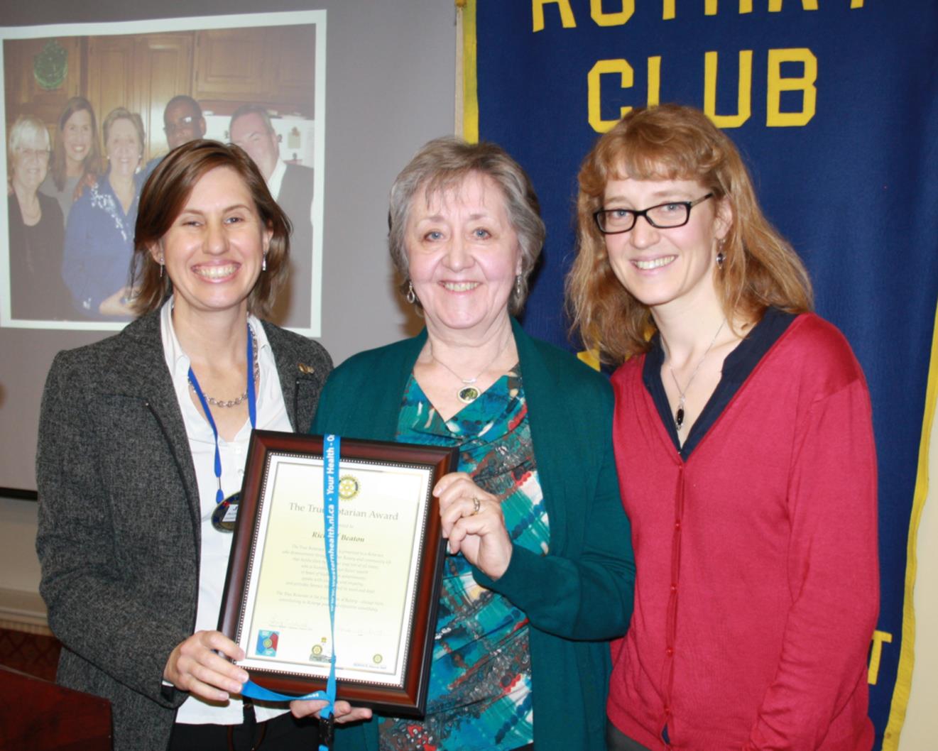 Honouring long time Rotarian- the late Richard Beaton | Rotary Club of ...