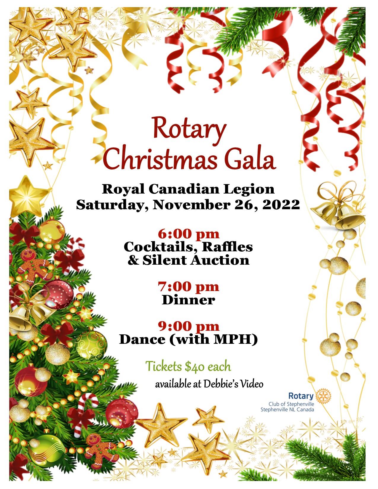 2022 Rotary Christmas Gala | Rotary Club of Stephenville