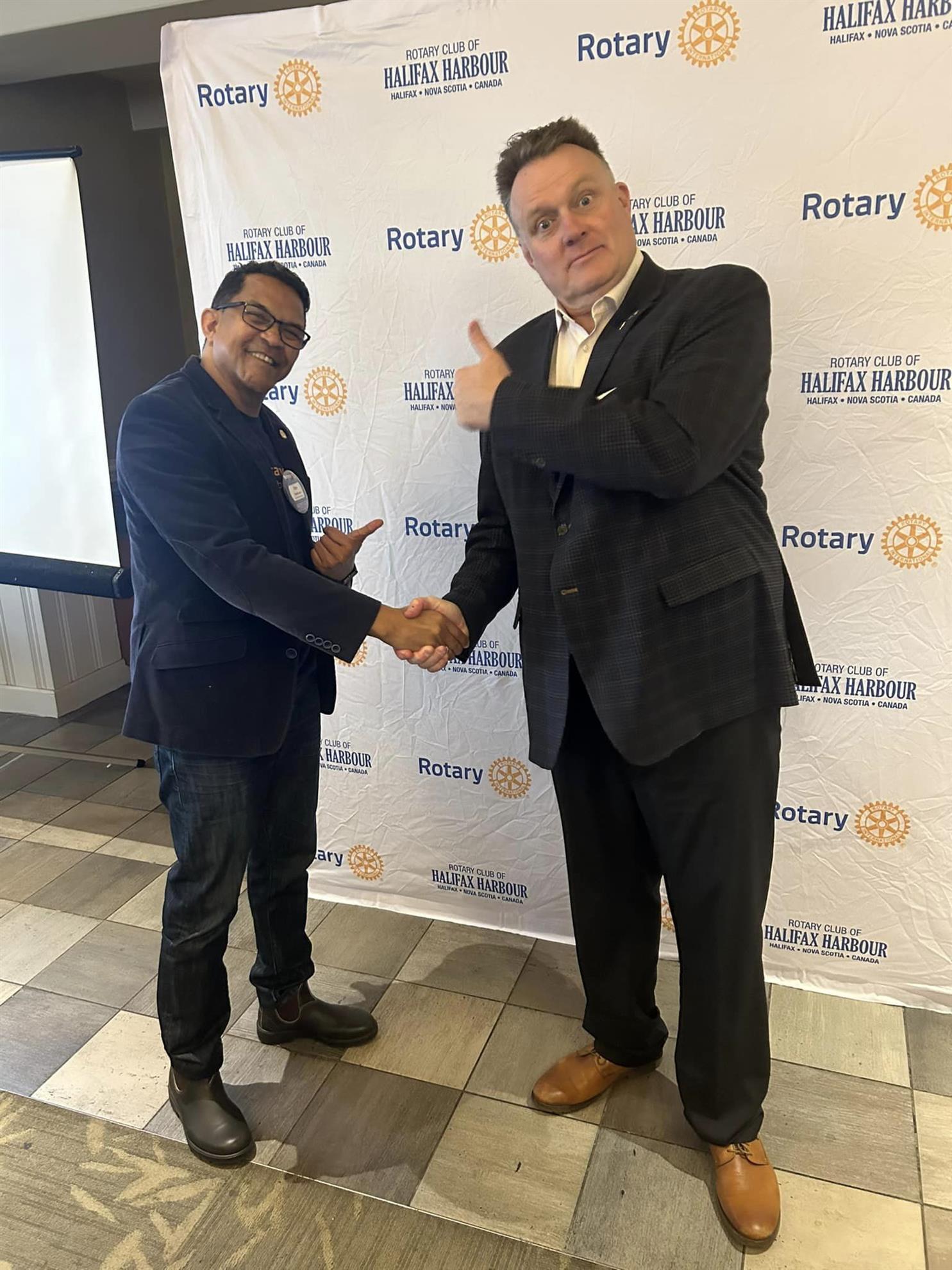 Honouring Mayor Mike Savage | Rotary Club of Halifax Harbour