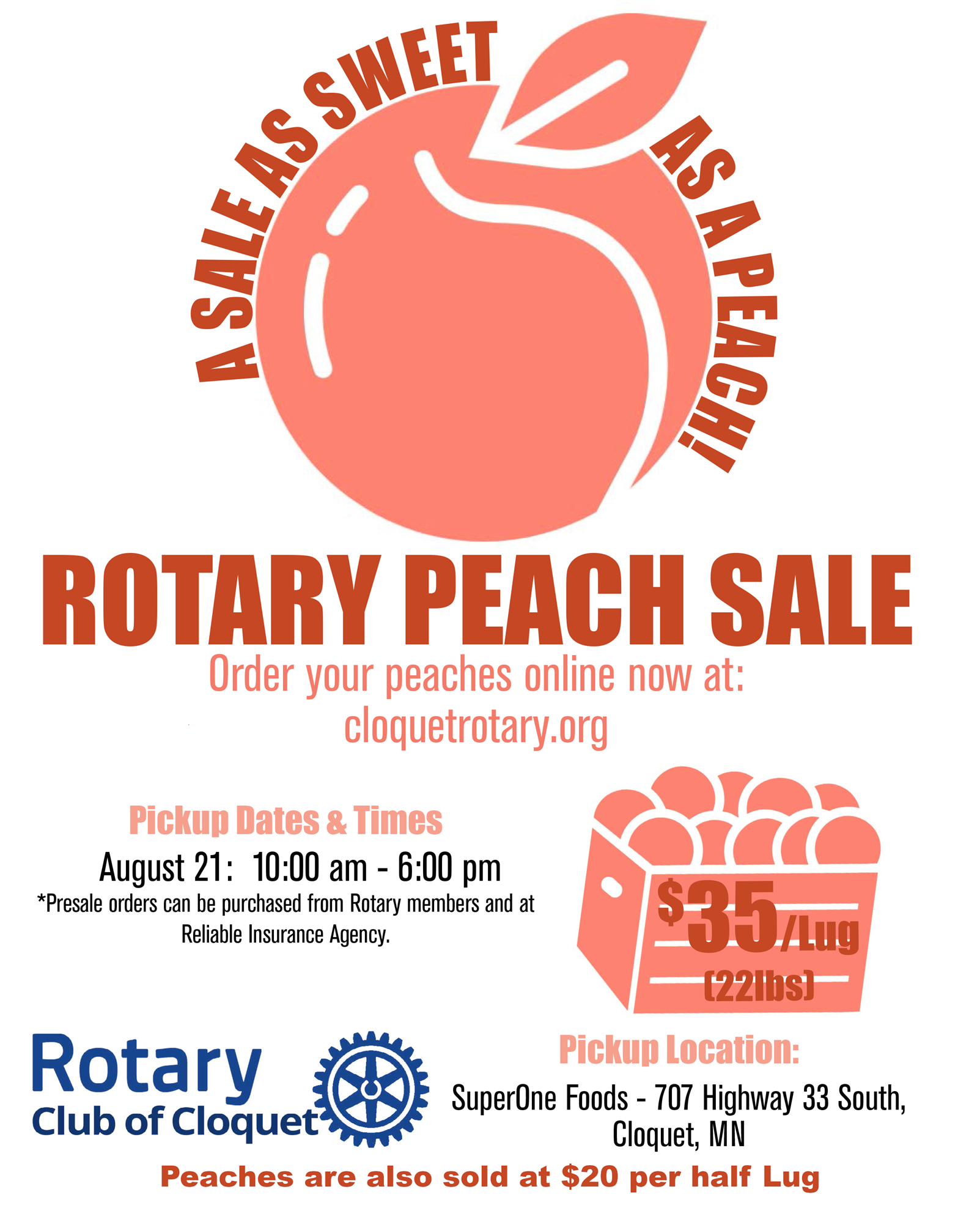 Rotary Peaches | Rotary Club of Cloquet