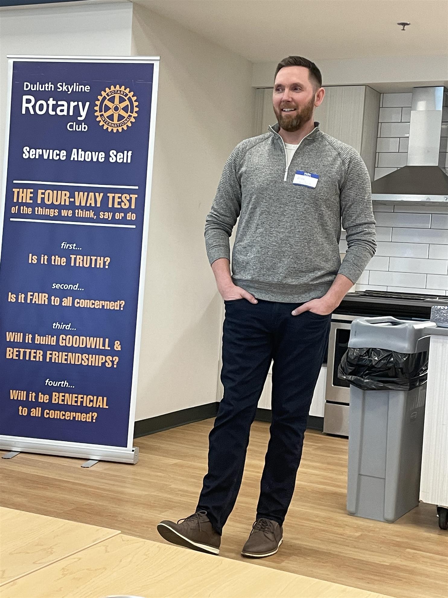 Guest Speaker-Mike Waldron from the 23rd Veteran | Rotary Club of ...