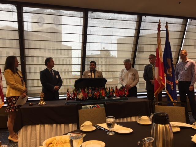 Induction - Rupak Gandhi and Rex Carlson | Fargo Rotary Club
