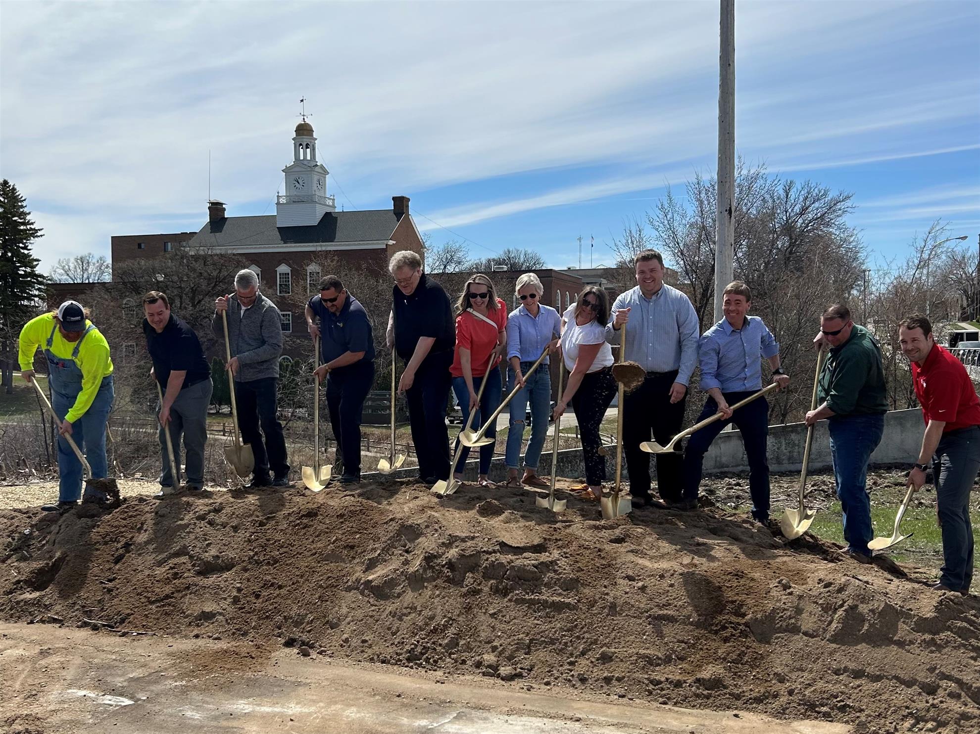 Splash Pad Groundbreaking! | Rotary Club of Fergus Falls Noon