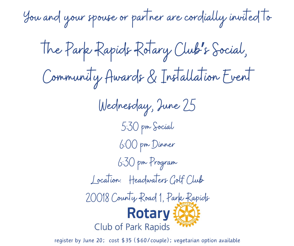 Rotary Social, Community Awards & Installation event | Rotary Club of ...