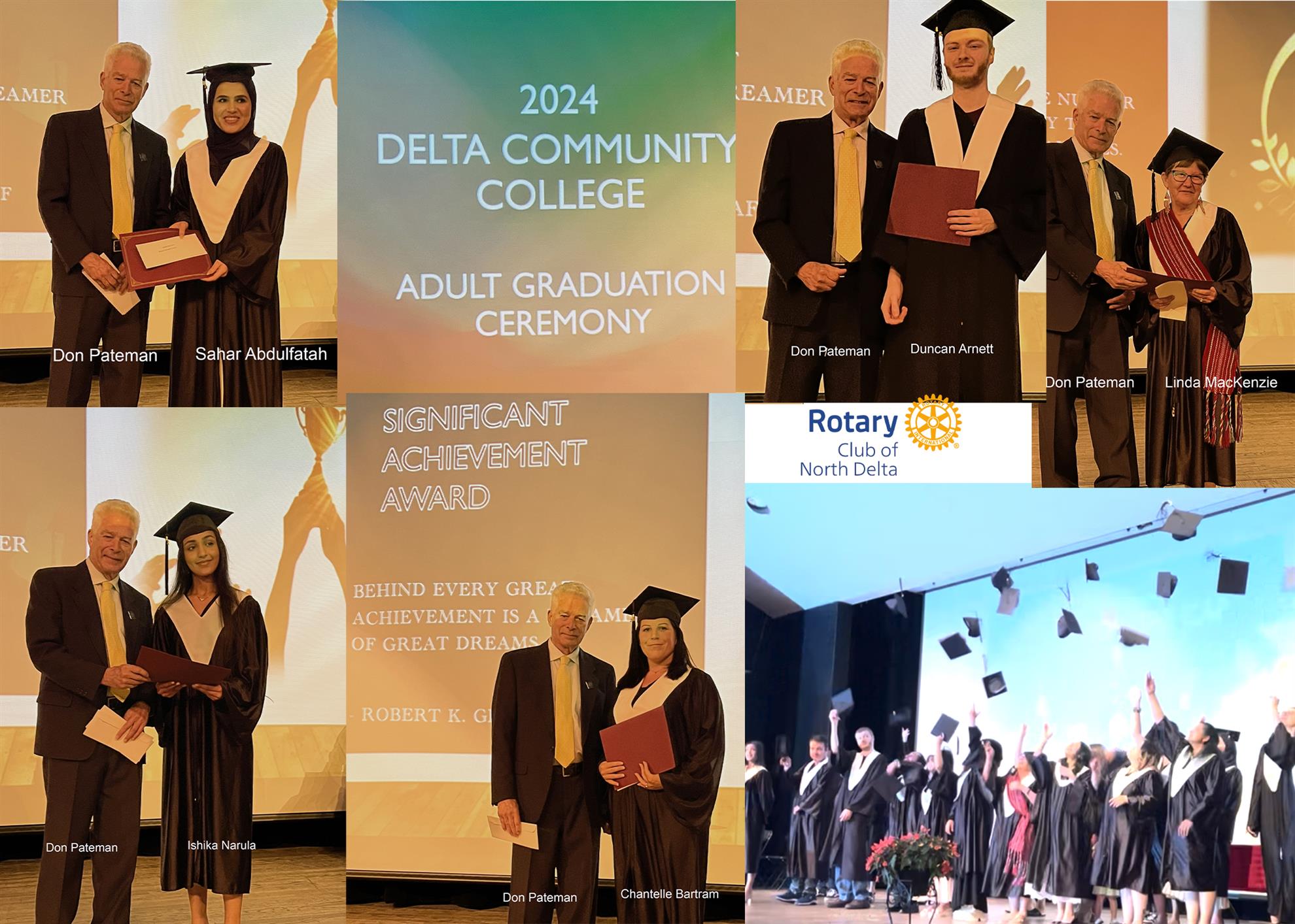 DCC Bursary Awards 2024 | Rotary Club of North Delta