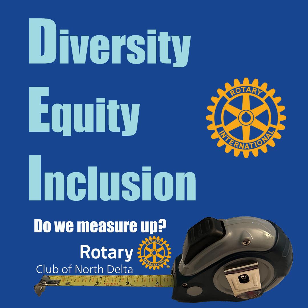 Measuring Up DEI | Rotary Club of North Delta