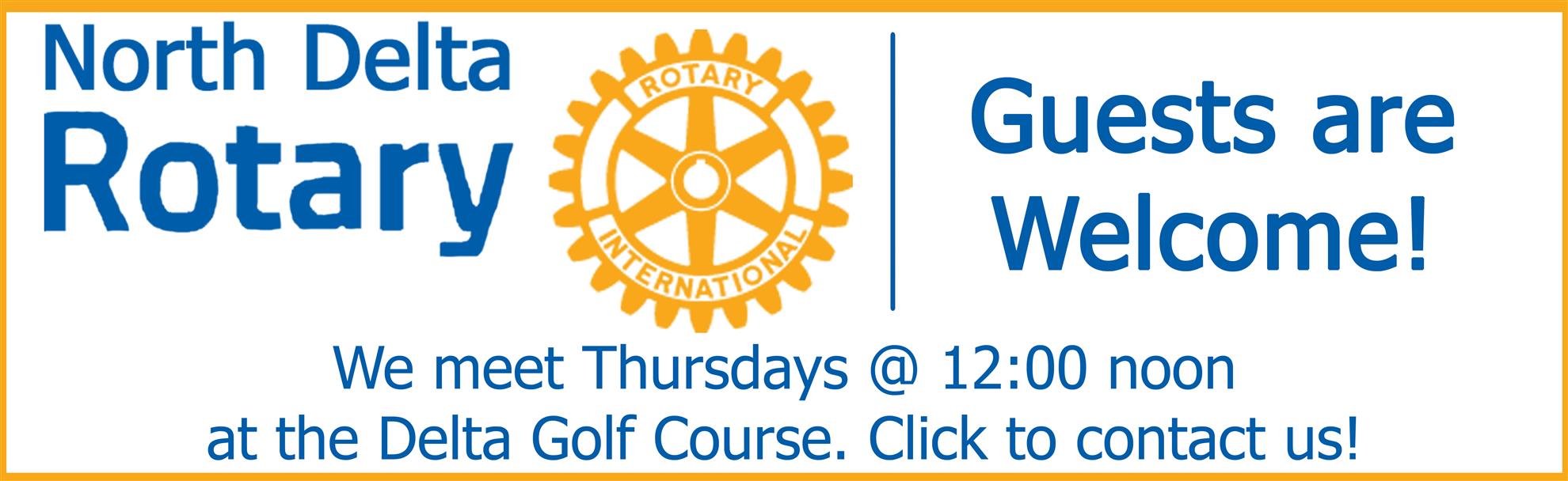 Home Page | Rotary Club of North Delta