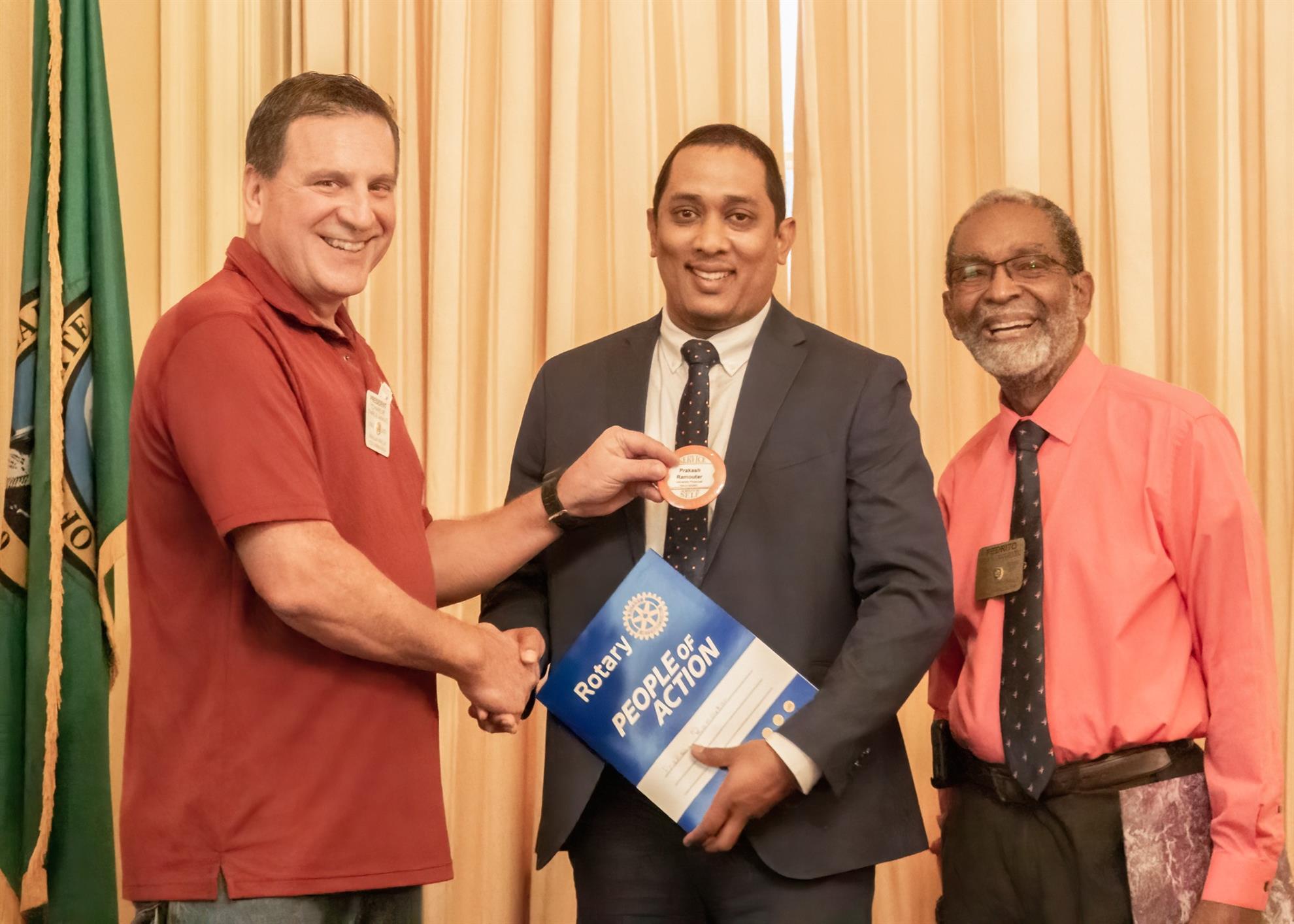 New Members - Ramoutar, Rubio, and Bolton | Rotary Club of Walla Walla #271