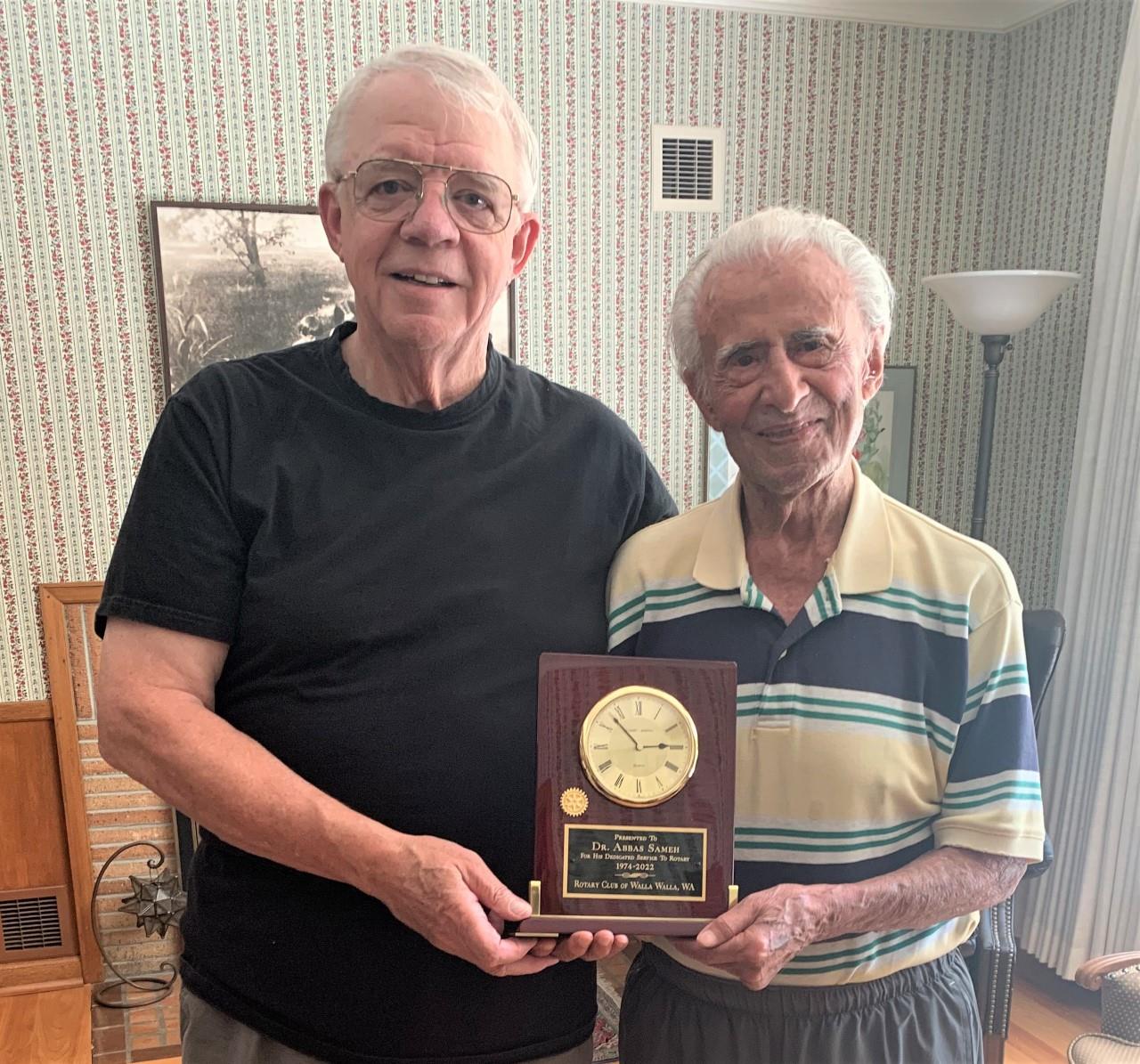 Honorary Member - Abbas Sameh | Rotary Club of Walla Walla #271