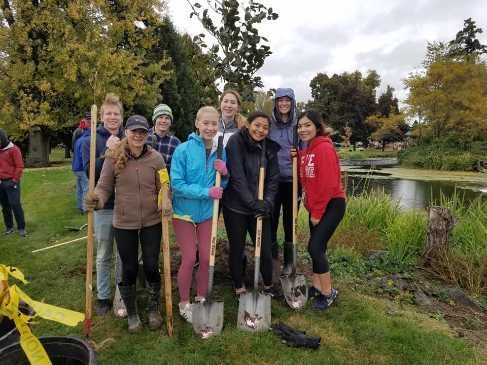 Tree Planting was a Success | Rotary Club of Walla Walla #271