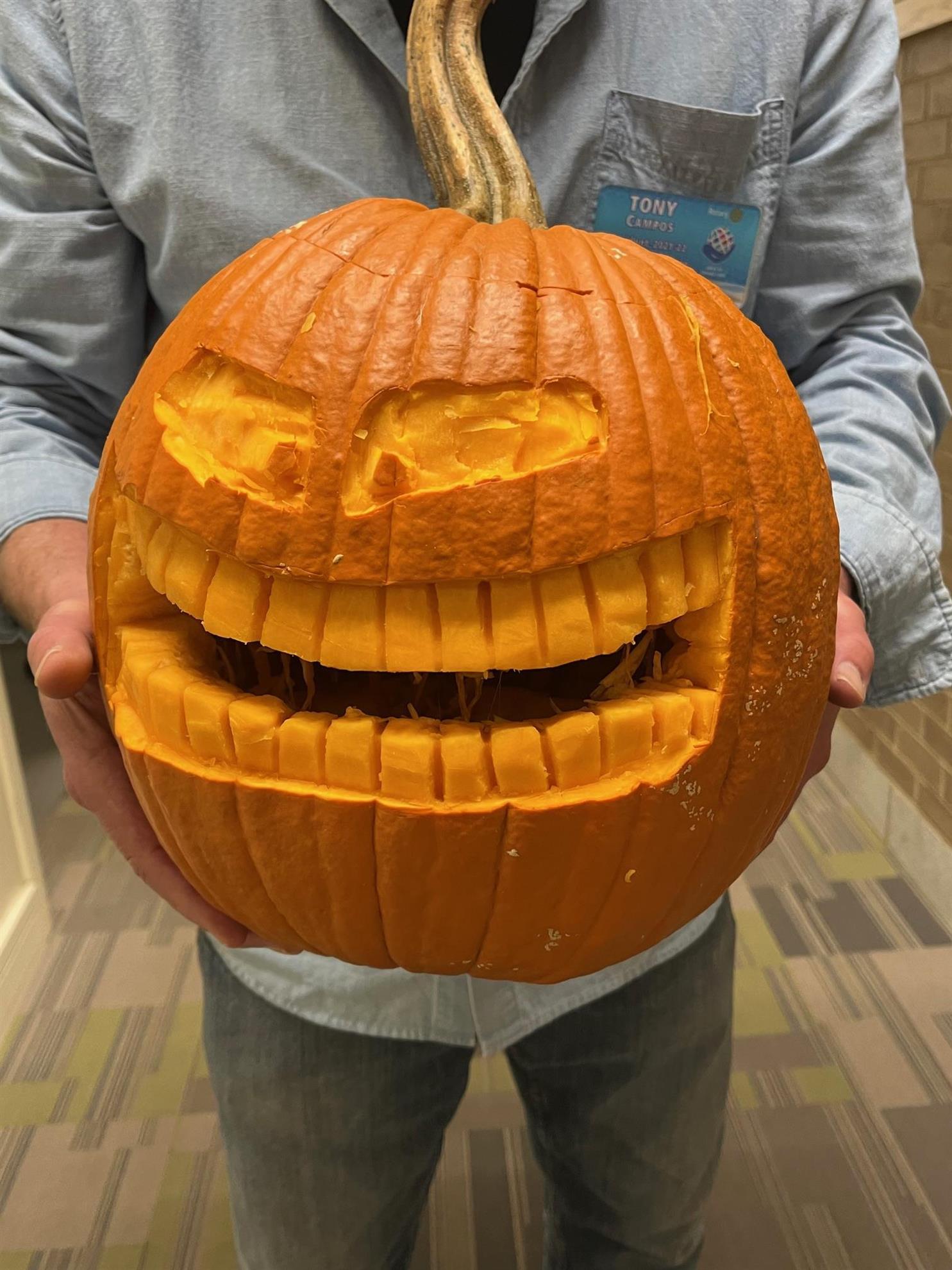 Pumpkin Carving For Kay | The Rotary Club of Barre VT