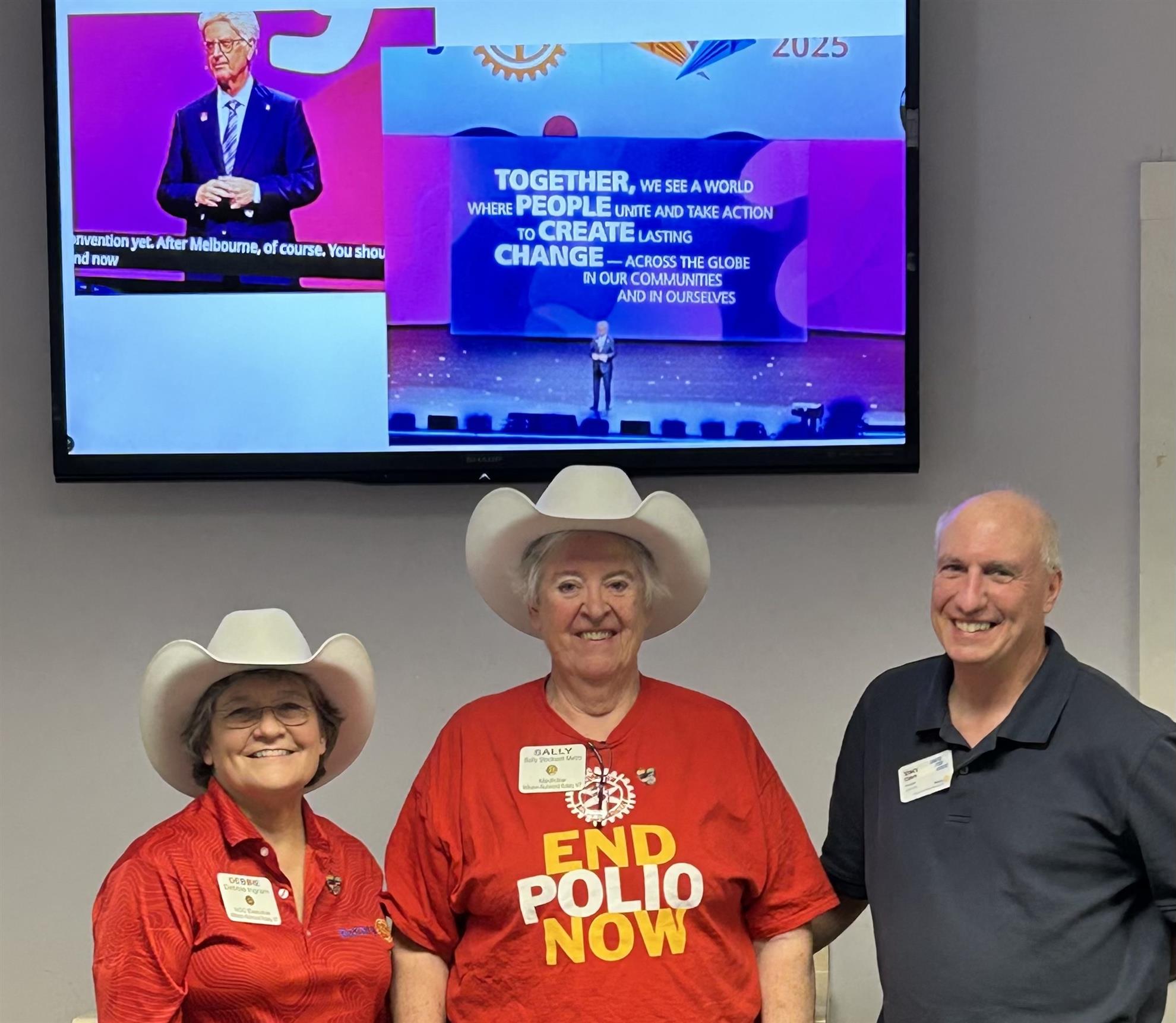 YAHOO! Highlights from the Rotary International Convention in Calgary | Rotary Club of Williston ...