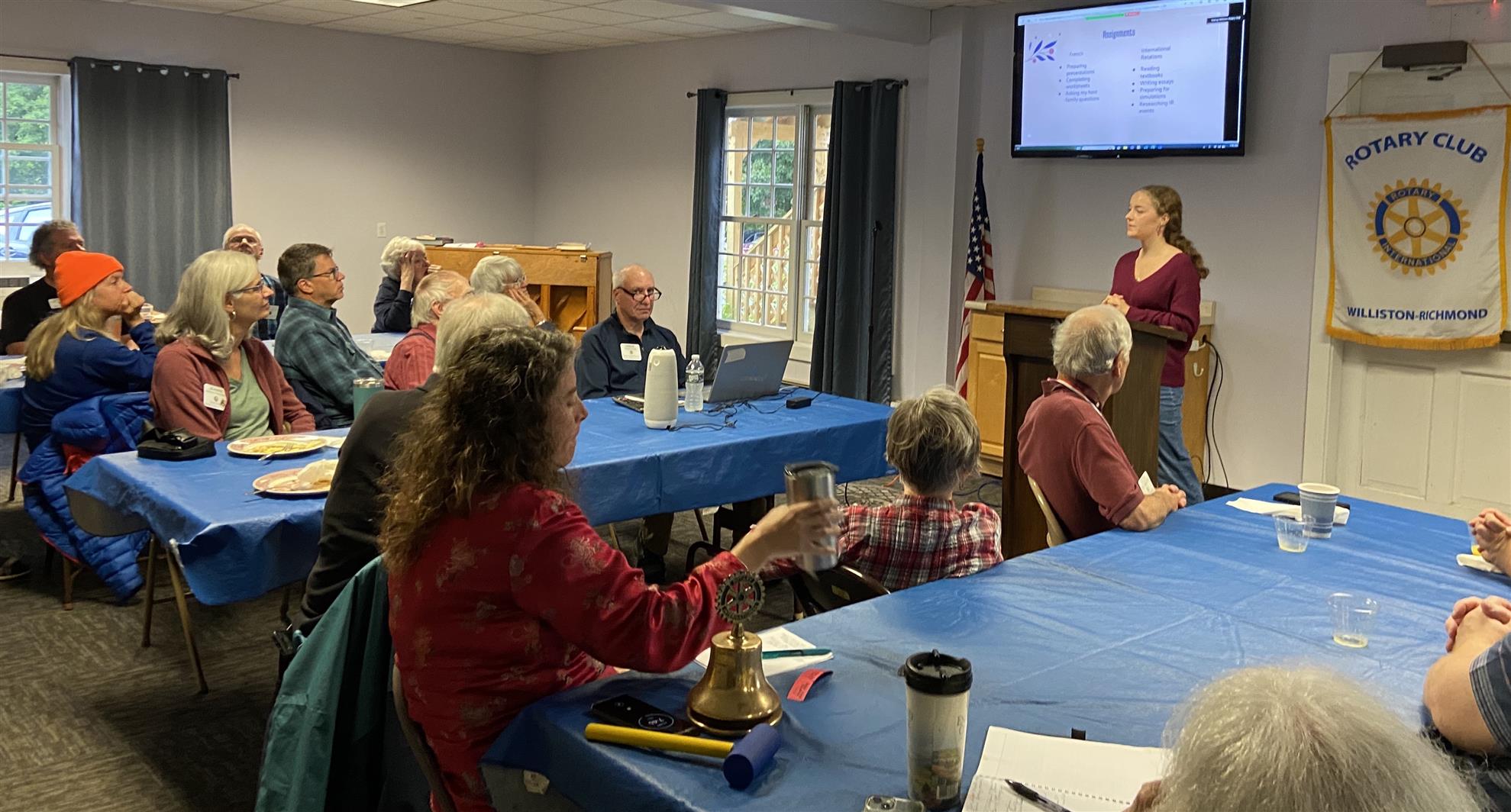 CVU student shares formative experience in France | Rotary Club of ...