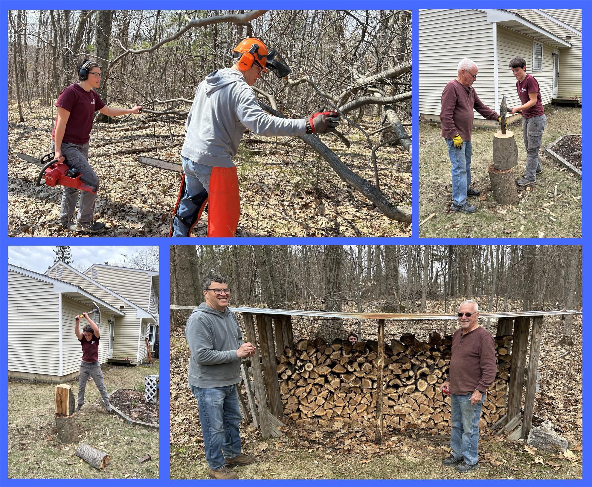 Rotarians at work | Rotary Club of Williston-Richmond