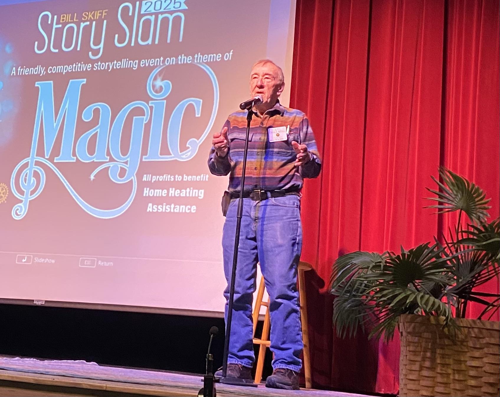 Bill Skiff Story Slam - 2025 | Rotary Club of Williston-Richmond