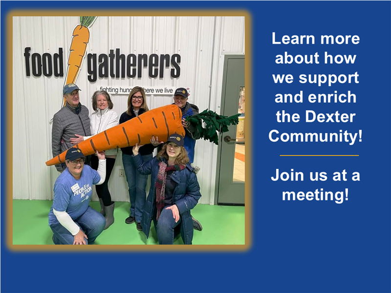 Home Page | Rotary Club of Dexter
