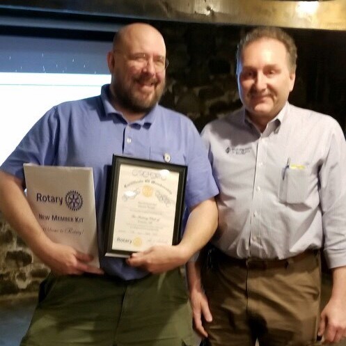 WE WELCOME NEW MEMBER, DAN WELSH!! | Rotary Club of Pontiac