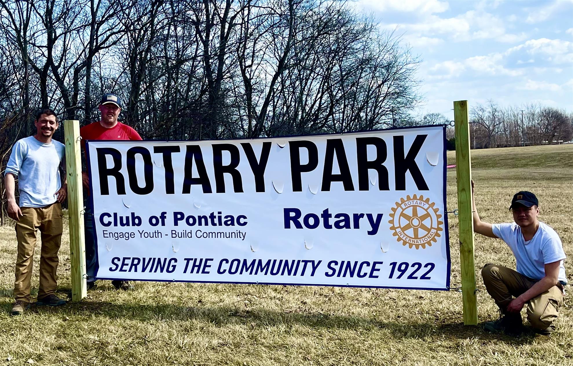 ROTARY PARK CLEAN UP 2023 | Rotary Club of Pontiac