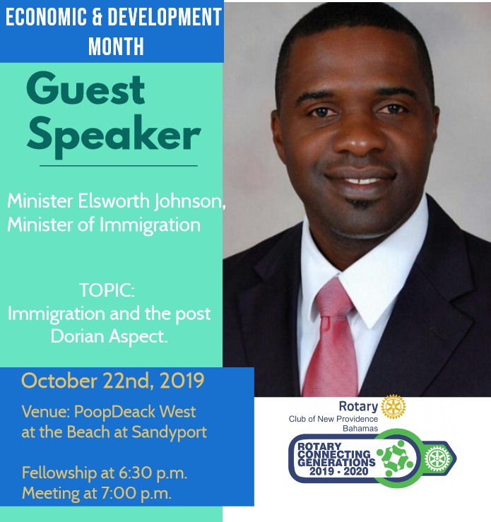 Guest Speaker Flyer Rotary Club Of New Providence
